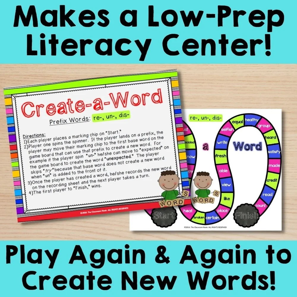 LITERACY CENTER GAMES: Synonym and Antonym Puzzles - Vocabulary ...