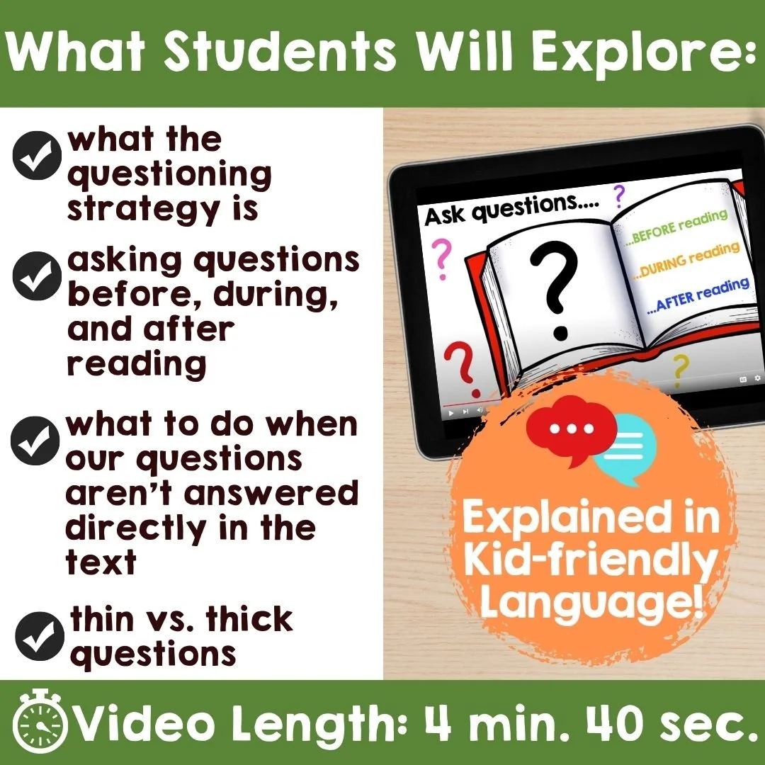 VIDEO: Main Idea & Supporting Details (Reading Skill Instruction) — THE ...