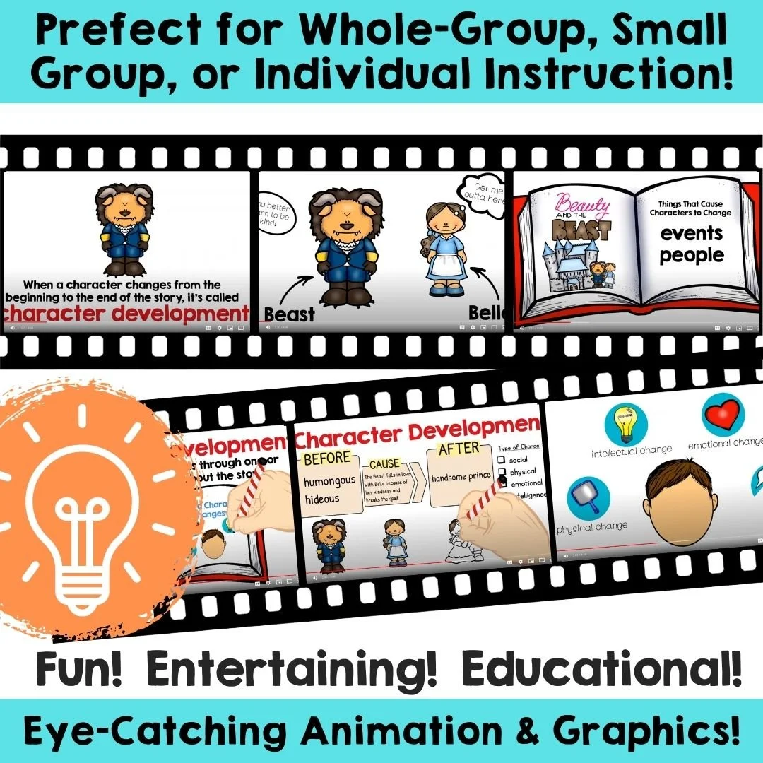 VIDEO: Character Analysis in Fiction (Reading Skill Instruction) — THE ...