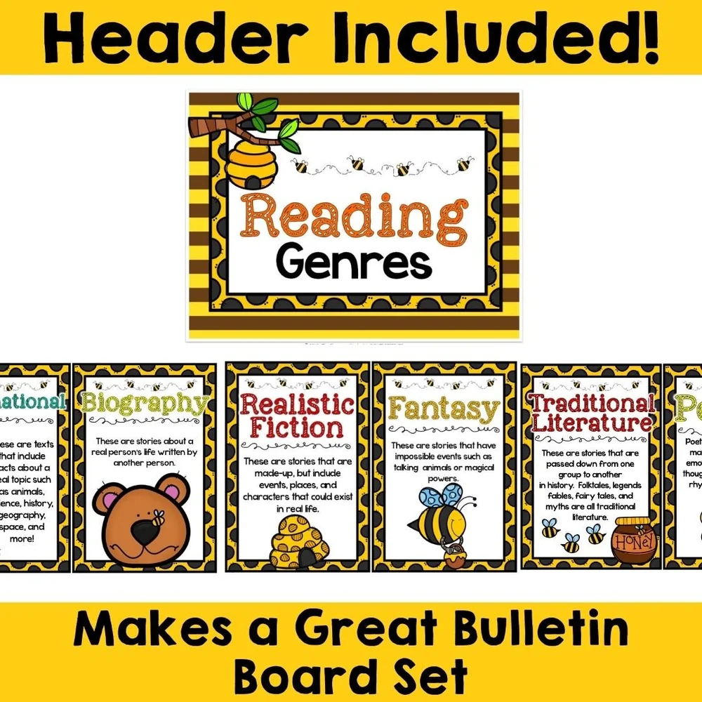 Bee Theme: Classroom Décor Bundle for Back to School — THE CLASSROOM NOOK