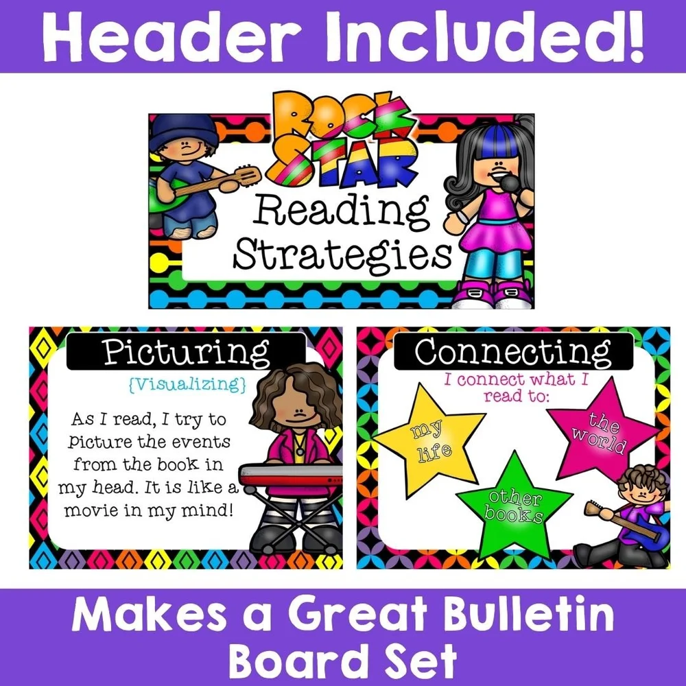 Rock Star Theme: Classroom Decor Bundle for Back to School — THE ...