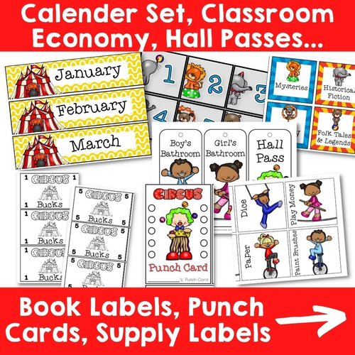 Bathroom Pass Punch Card