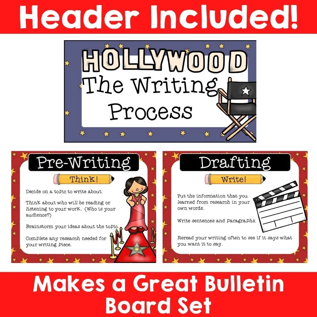 Hollywood or Movie Theme: Classroom Décor Bundle for Back to School ...