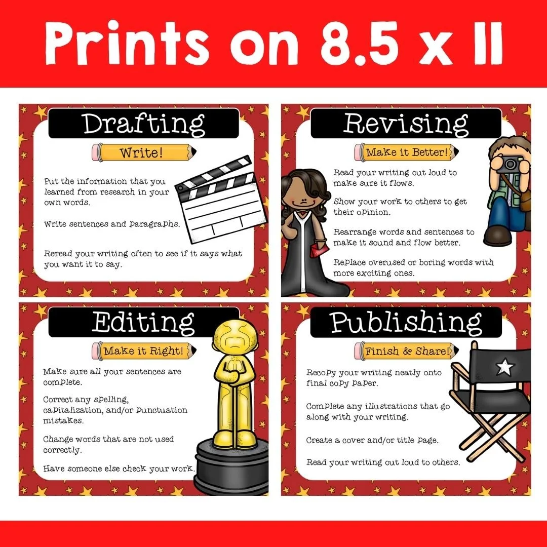 Hollywood or Movie Theme: Classroom Décor Bundle for Back to School ...
