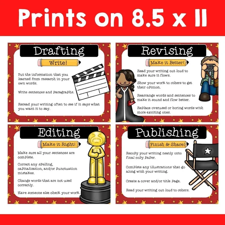 Hollywood or Movie Theme: Classroom Décor Bundle for Back to School ...