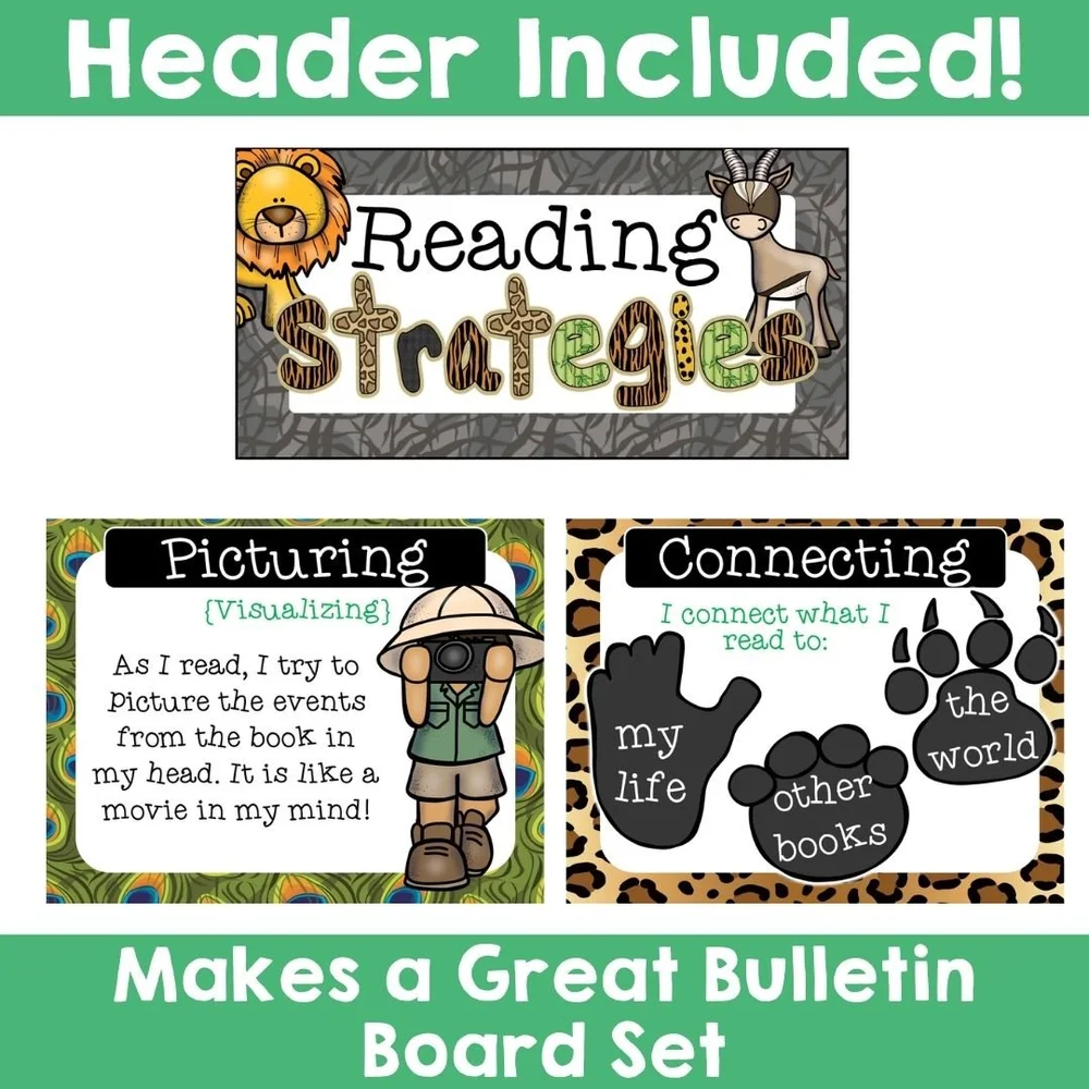 Jungle Safari Theme: Classroom Décor Bundle for Back to School — THE ...