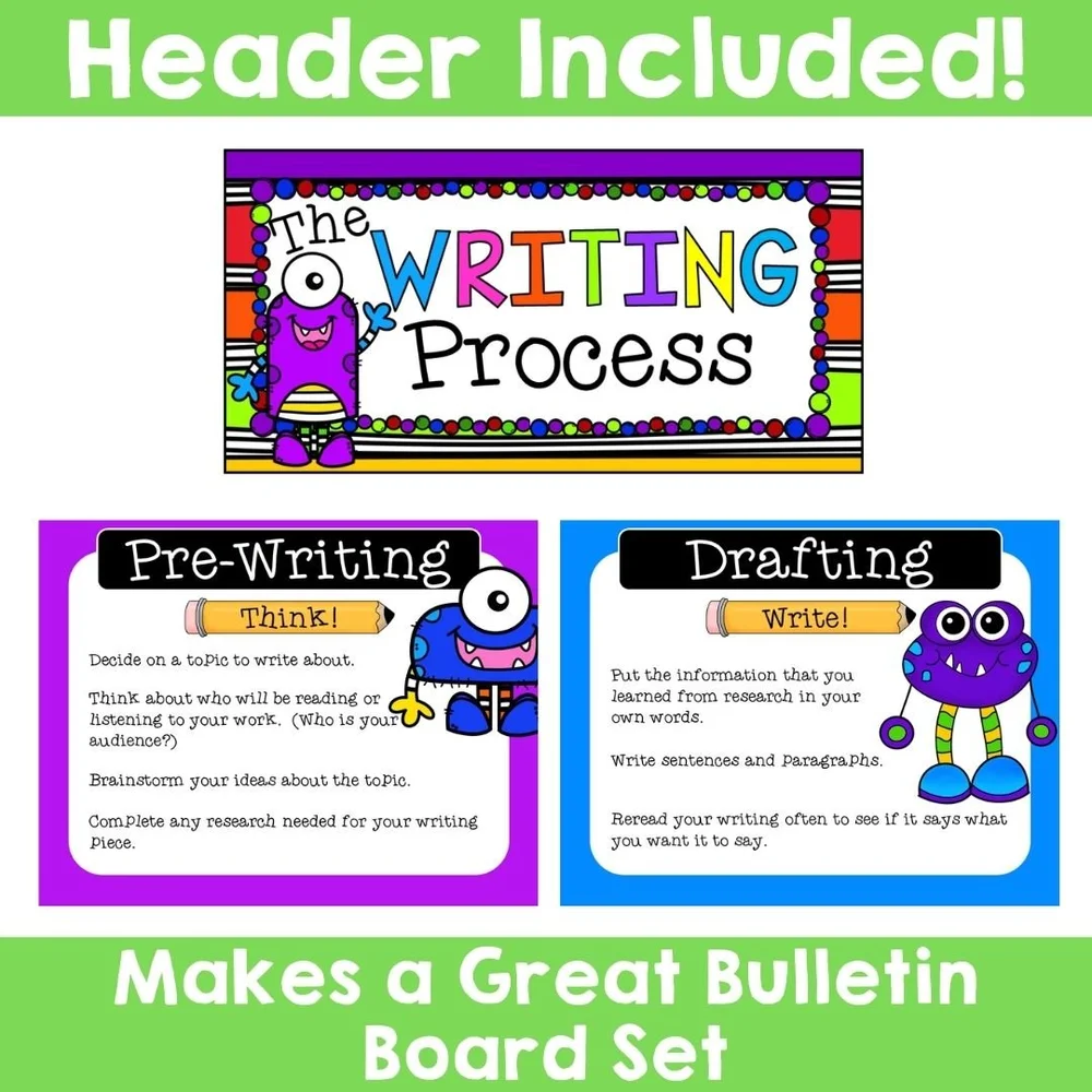 Monster Theme: 10 Reading Genre Posters (Bulletin Board Set) — THE ...