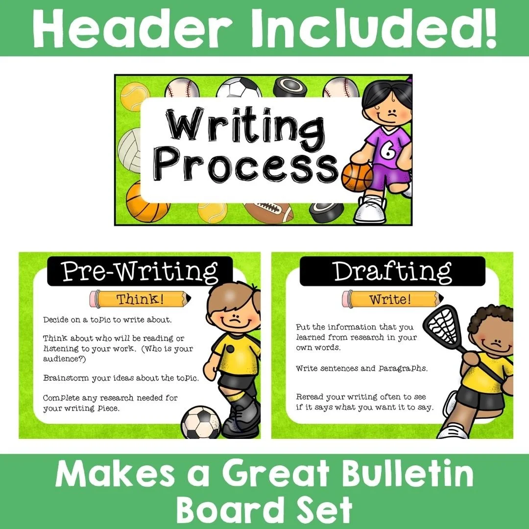 Sports Theme Classroom Decor Bundle for Back to School — THE CLASSROOM NOOK