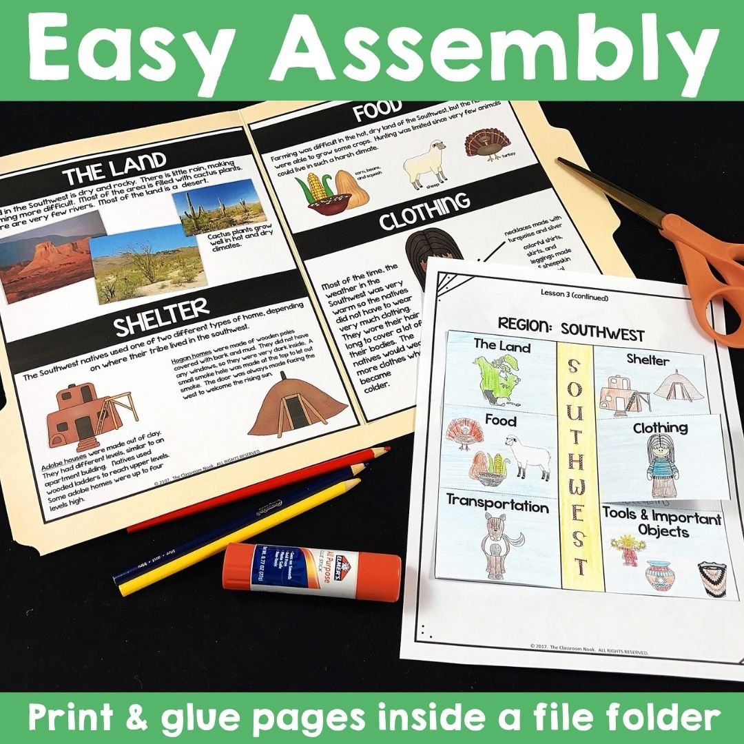 File Folder Centers — Third, Fourth, and Fifth-Grade Elementary Teacher ...