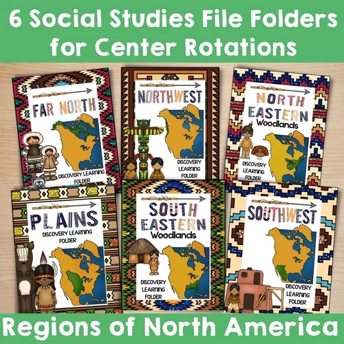 Social Studies File Folder Centers: Events & Battles of The American ...