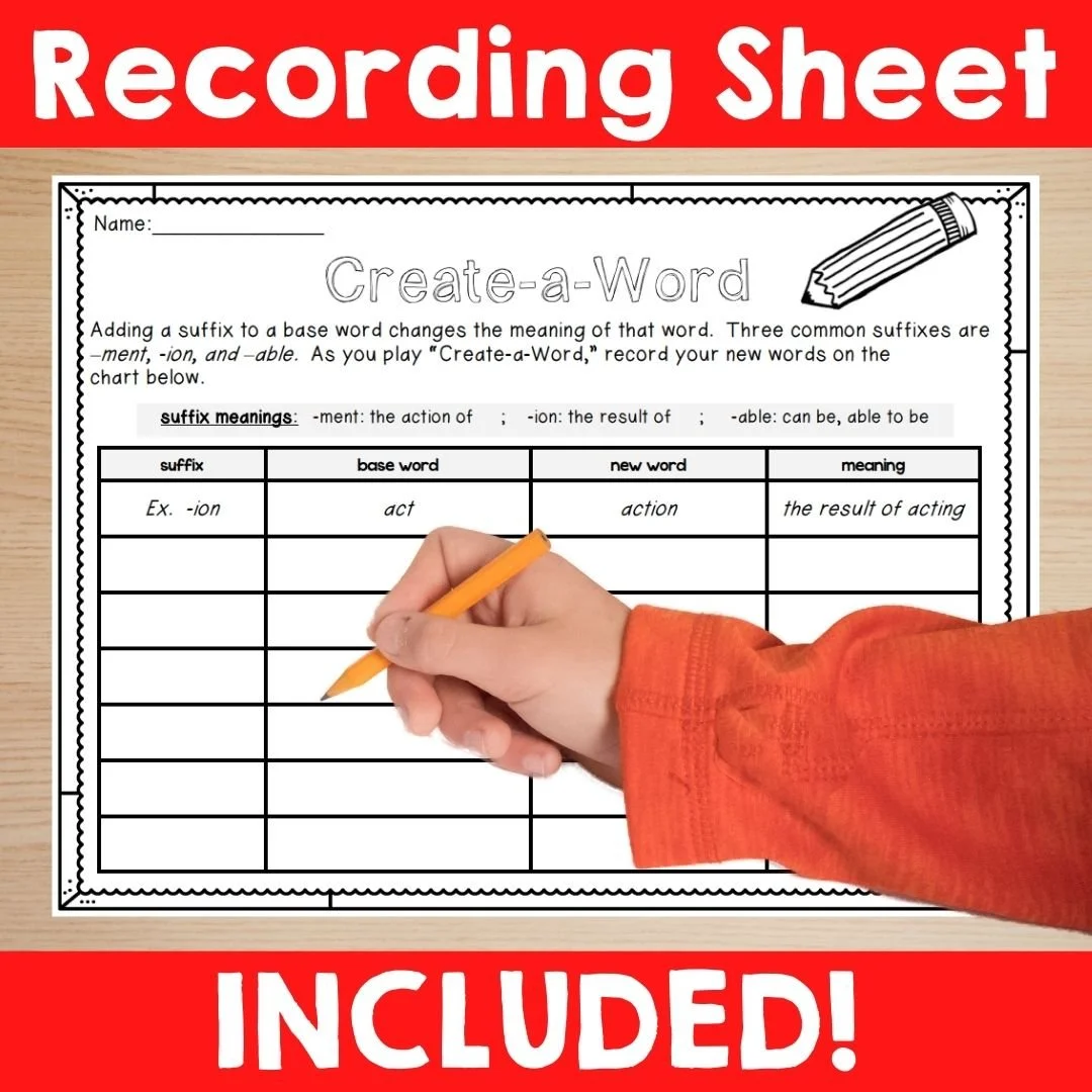 Prefix Memory Center Game (re, un, dis) Vocabulary & Word Work Practice ...