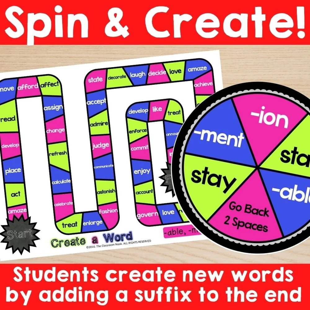 Prefix Memory Center Game (re, un, dis) Vocabulary & Word Work Practice ...