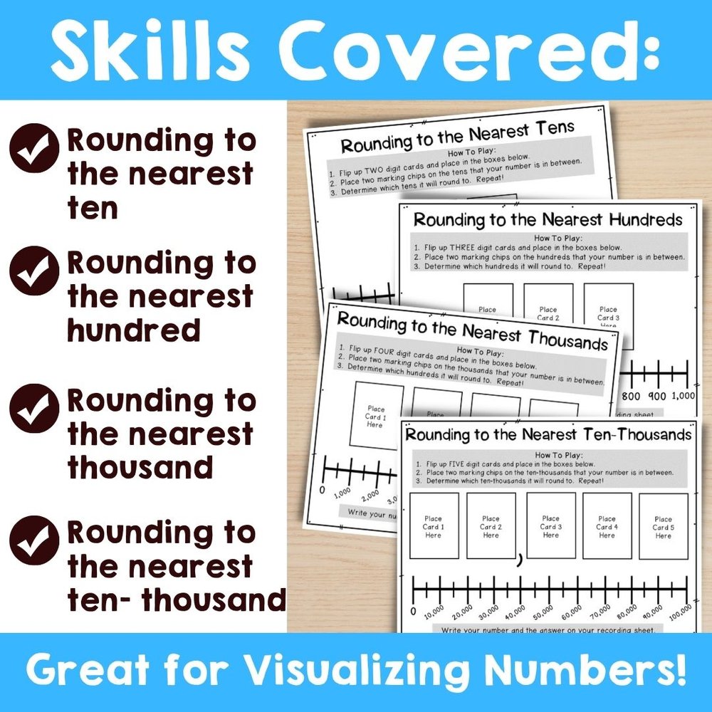 MATH CENTER GAME - Comparing Numbers (Greater Than, Less Than, Equal To ...