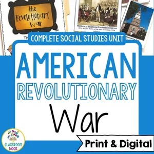 American Revolution Bulletin Board- Major Events, Taxes, Loyalists ...