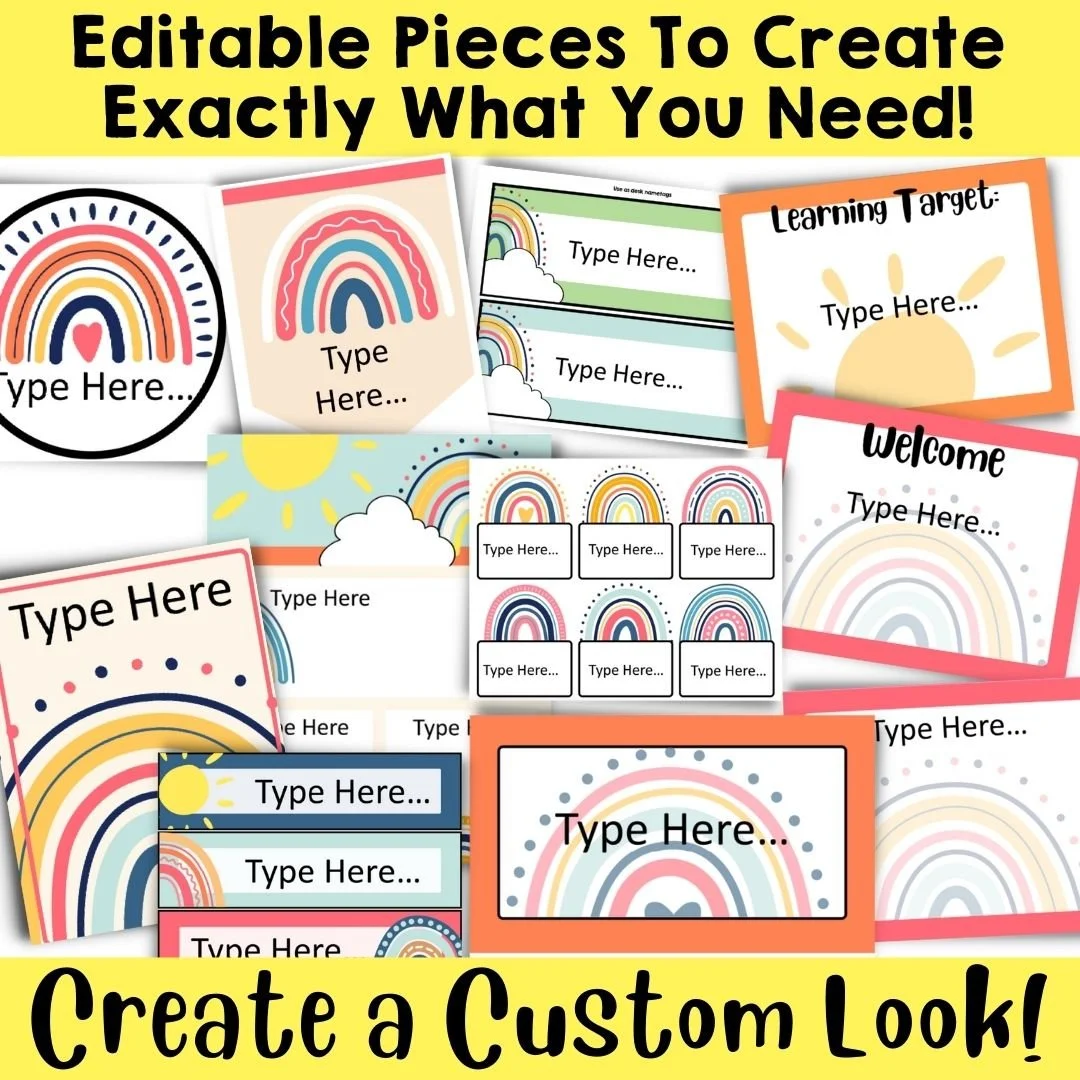 Cactus Theme: Classroom Décor Bundle for Back to School — THE CLASSROOM ...