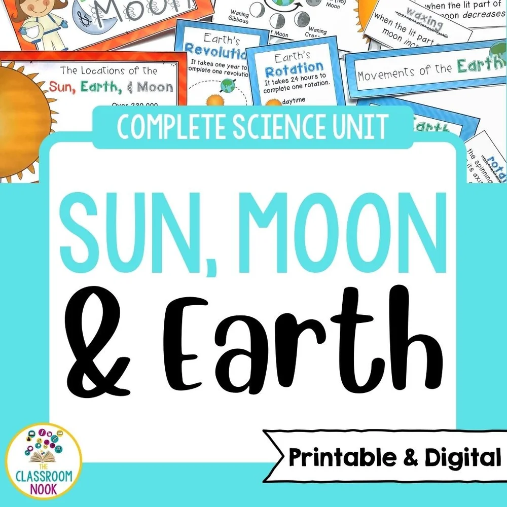 Sun Moon Earth Model Worksheet