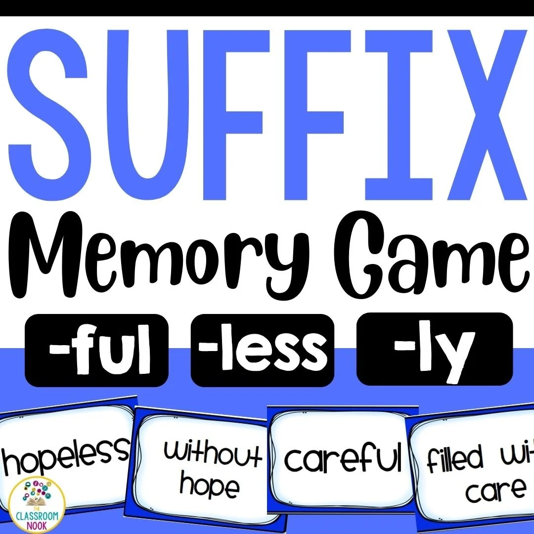 LITERACY CENTER GAMES: Comparative & Superlative er, est, more/less ...