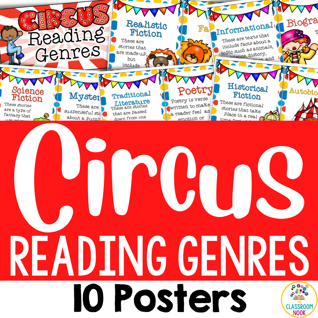 Kindergarten Classroom Library Circus Theme Back To School Carnival