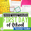 Open House & Meet the Teacher Kit- Parent Handbook, Photo Booth, Forms ...