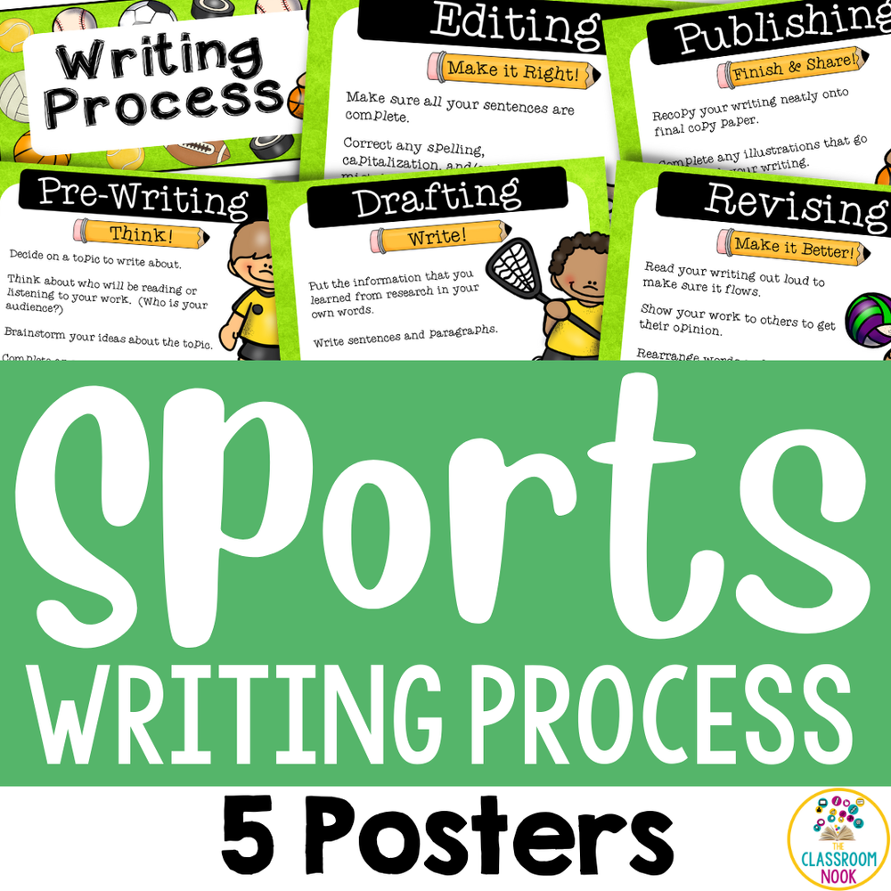 Sports Theme Classroom Decor Bundle for Back to School — THE CLASSROOM NOOK