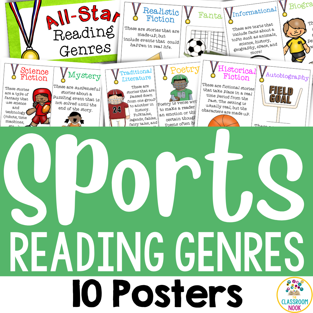 Sports Theme Classroom Decor Bundle for Back to School — THE CLASSROOM NOOK