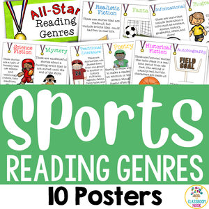 Sports Theme Classroom Decor Bundle for Back to School — THE CLASSROOM NOOK