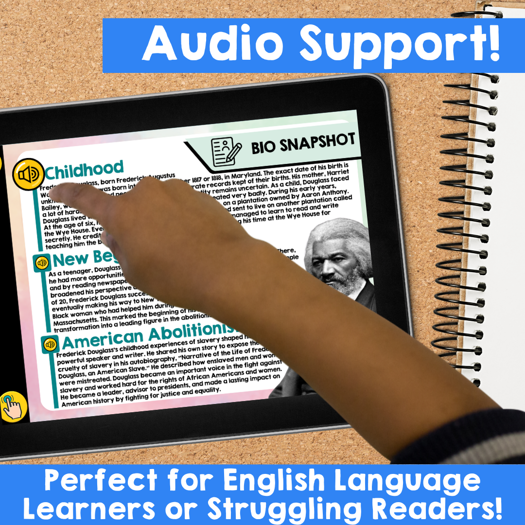 Maya Angelou Biography LINKtivity® for Kids — THE CLASSROOM NOOK