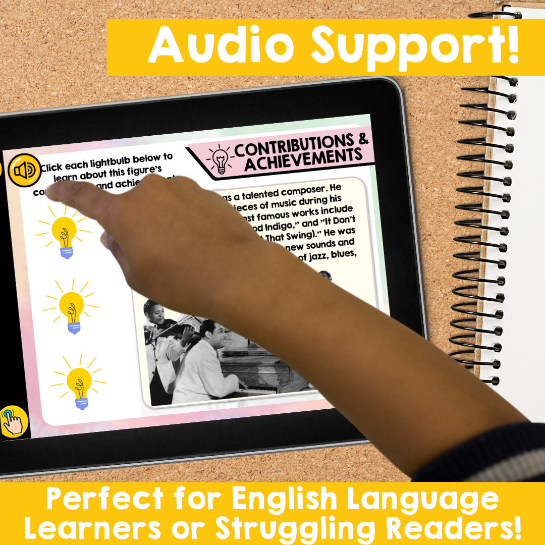 Maya Angelou Biography LINKtivity® for Kids — THE CLASSROOM NOOK