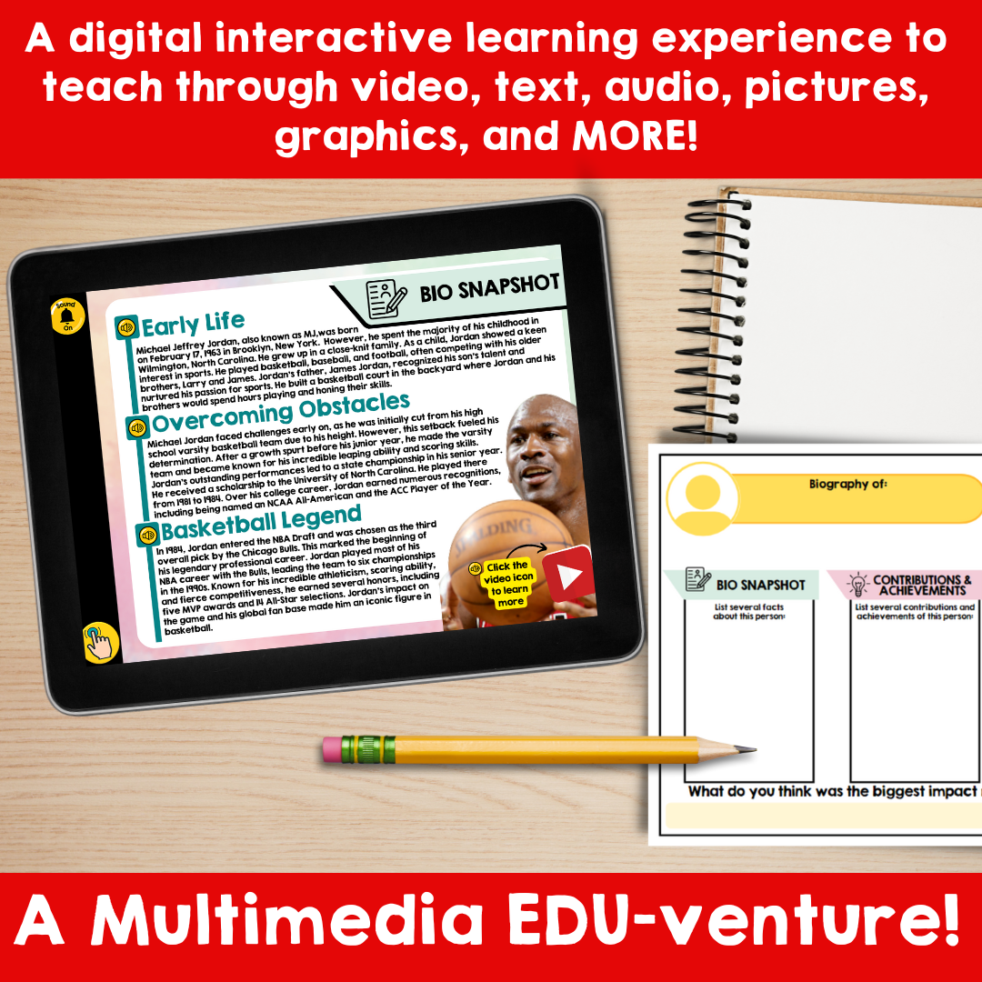 Amelia Earhart Biography LINKtivity® for Kids — THE CLASSROOM NOOK