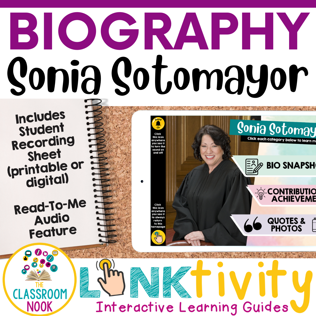 Amelia Earhart Biography LINKtivity® for Kids — THE CLASSROOM NOOK