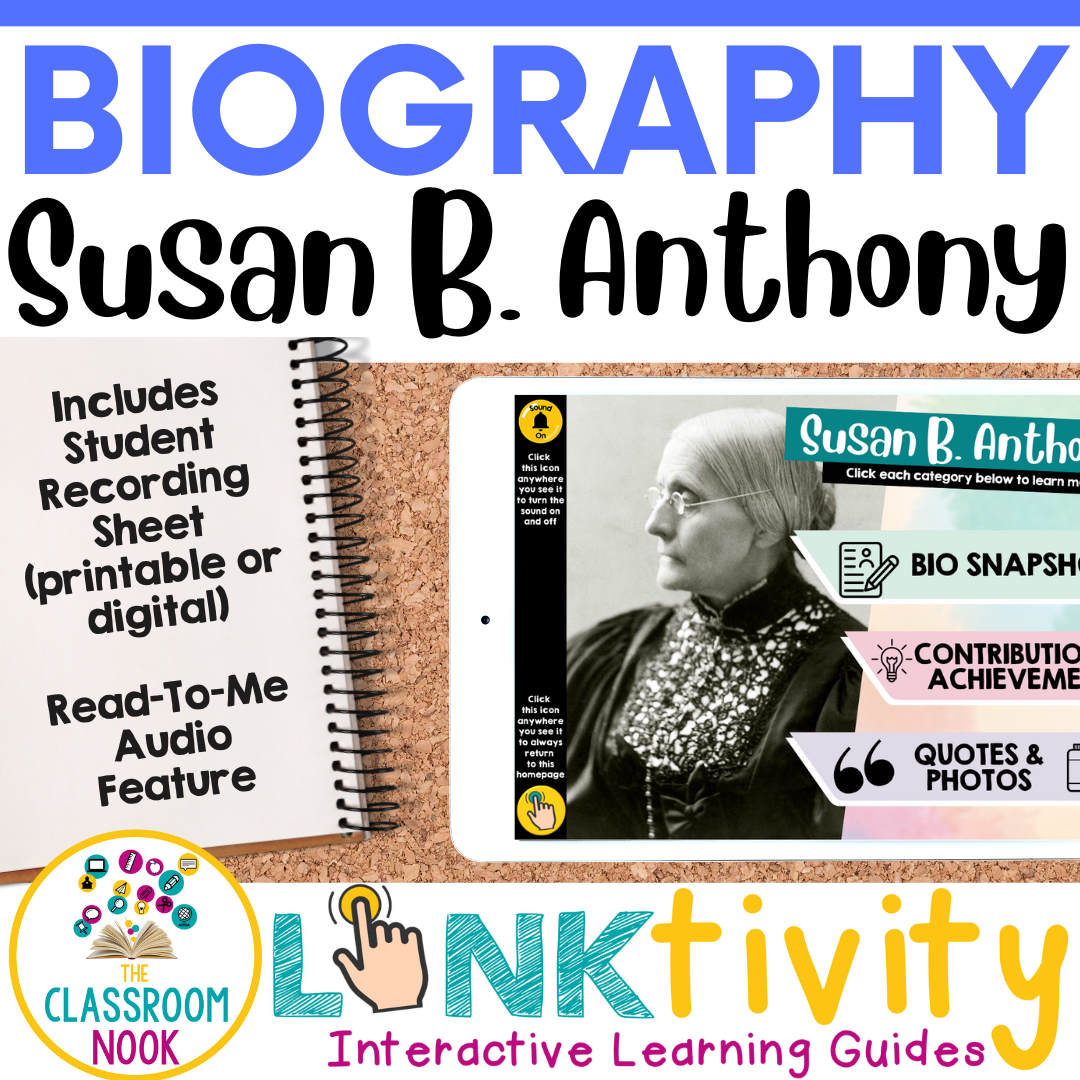 Walt Disney LINKtivity® Biography for Kids — THE CLASSROOM NOOK