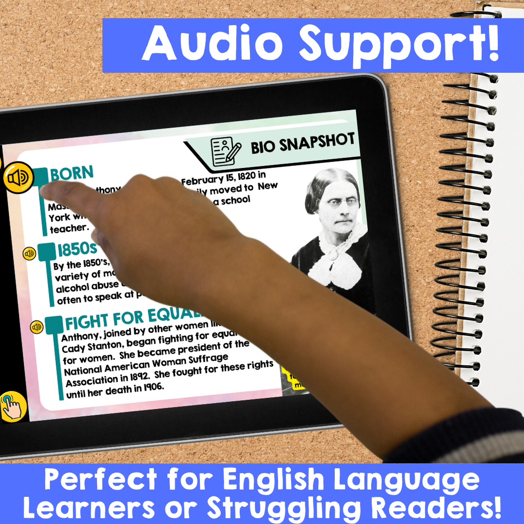 Madam C.J Walker Biography LINKtivity® for Kids — THE CLASSROOM NOOK