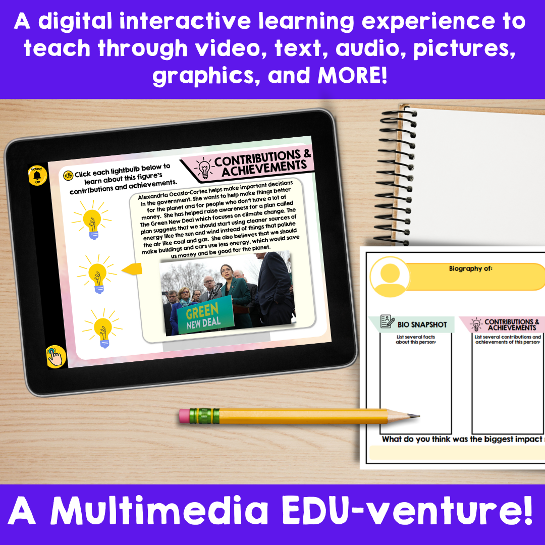 Beverly Cleary LINKtivity® LINKtivity® (Digital Biography Activity for ...