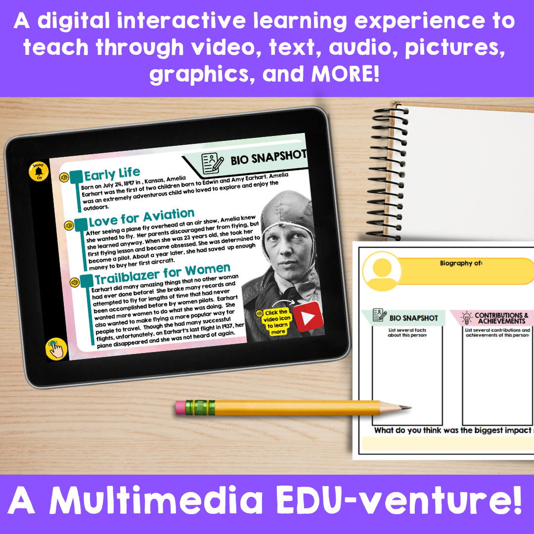 Katherine Johnson Biography LINKtivity® for Kids — THE CLASSROOM NOOK