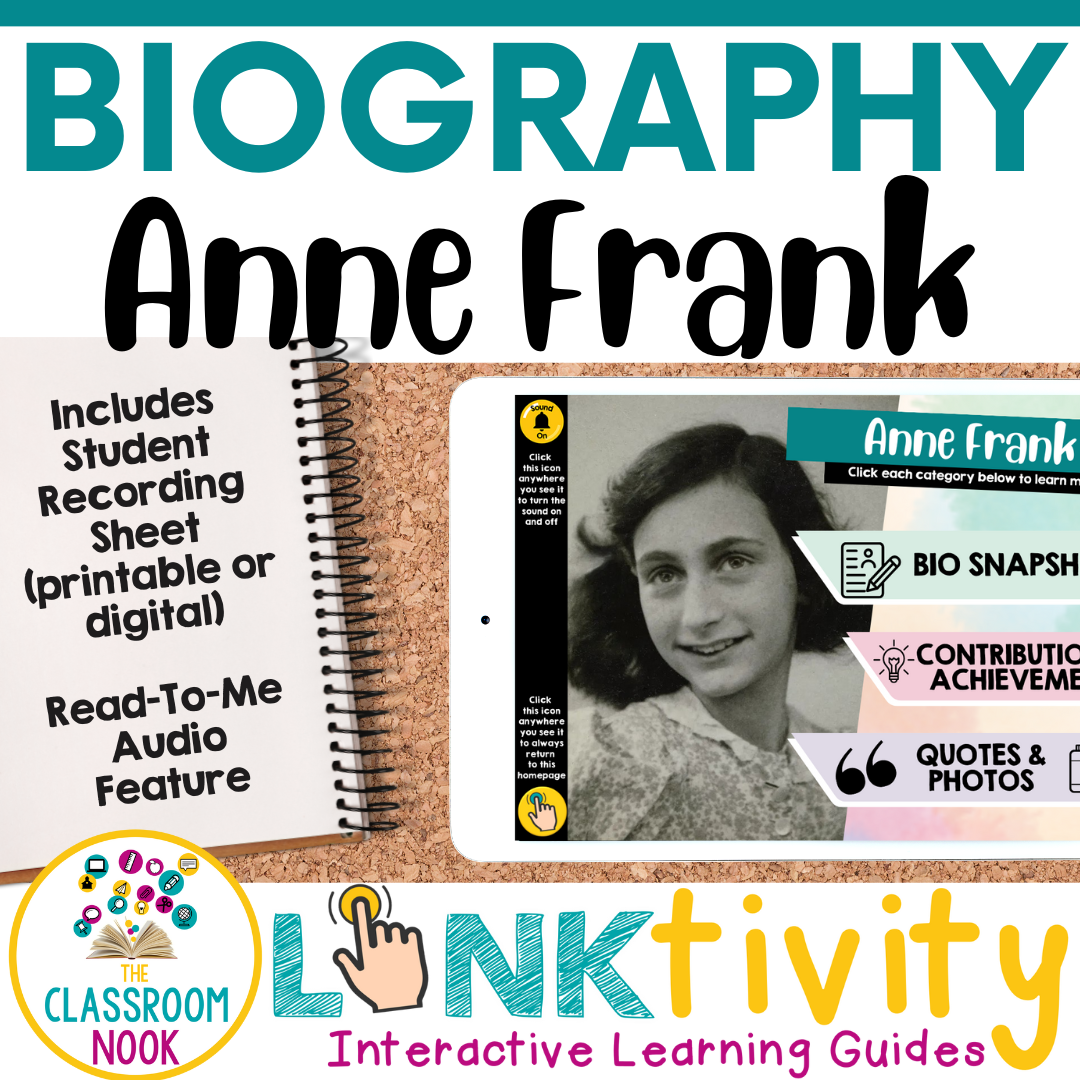 Jackie Robinson Biography LINKtivity® for Kids — THE CLASSROOM NOOK