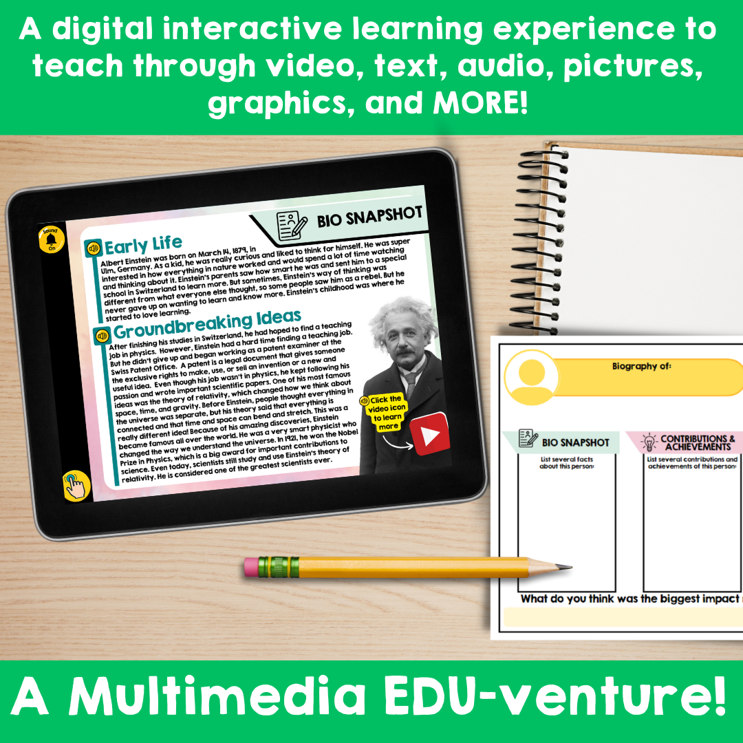Mahatma Gandhi LINKtivity® Biography for Kids — THE CLASSROOM NOOK