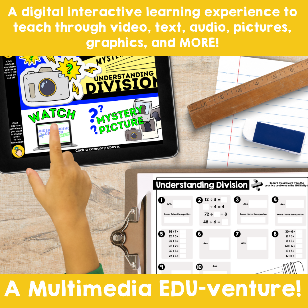 Understanding Fractions LINKtivity® (Parts of a Whole, Parts of a ...