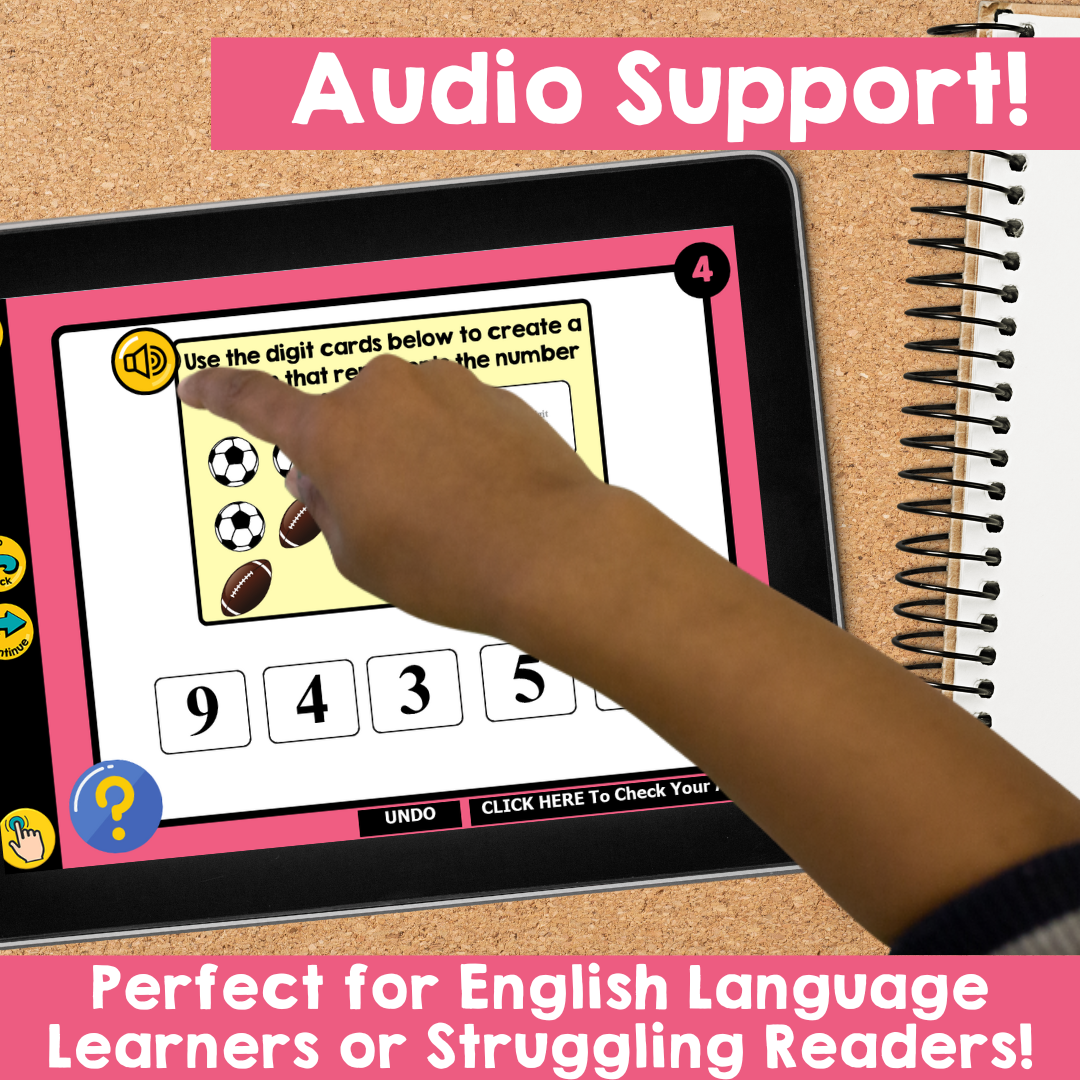 Rounding to The Nearest 10 & 100 LINKtivity® (Nearest Ten & Hundred ...