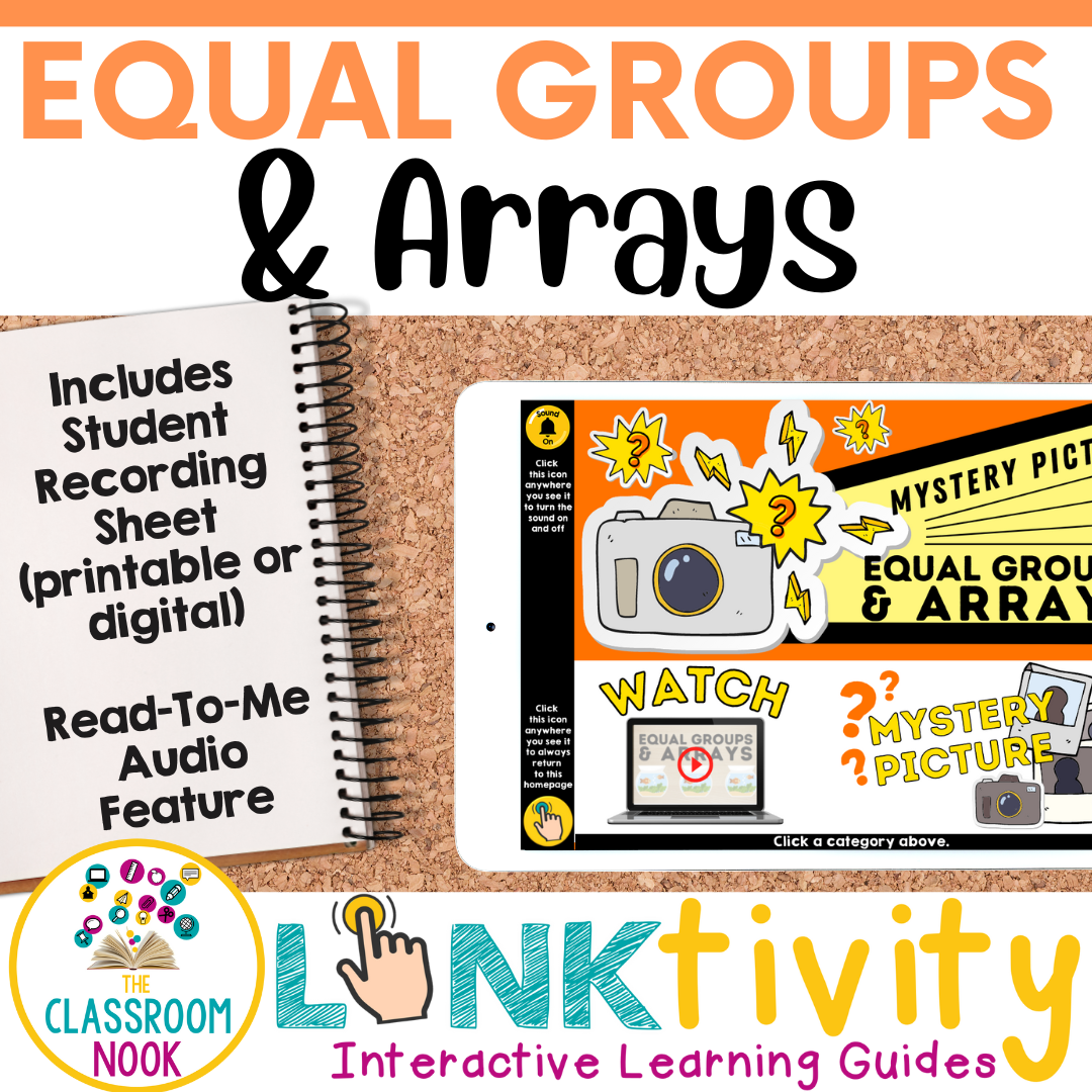 Multiplication on a Number Line LINKtivity® (Skip-Counting, Equal ...