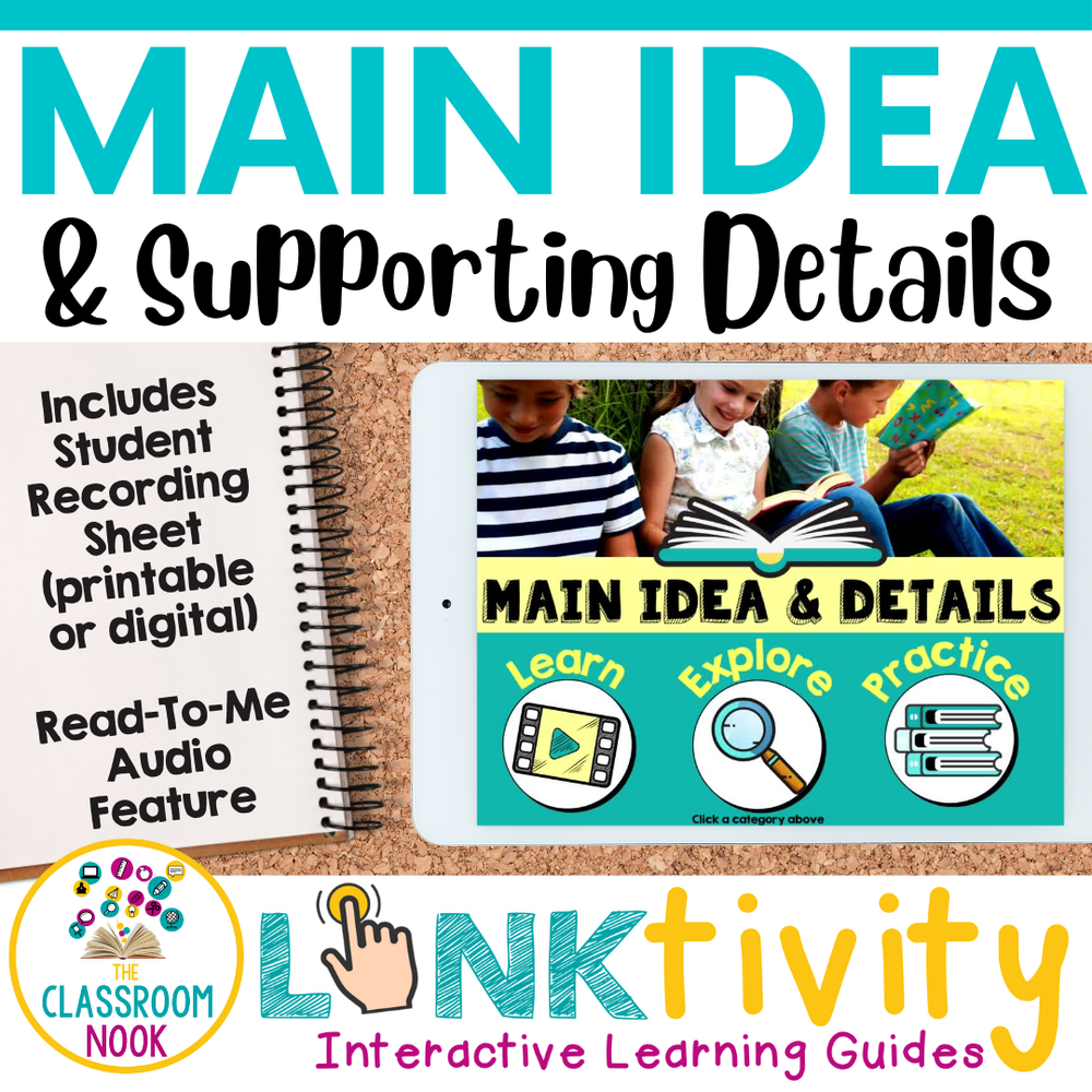 Types of Characters LINKtivity® - Round & Flat, Protagonist ...