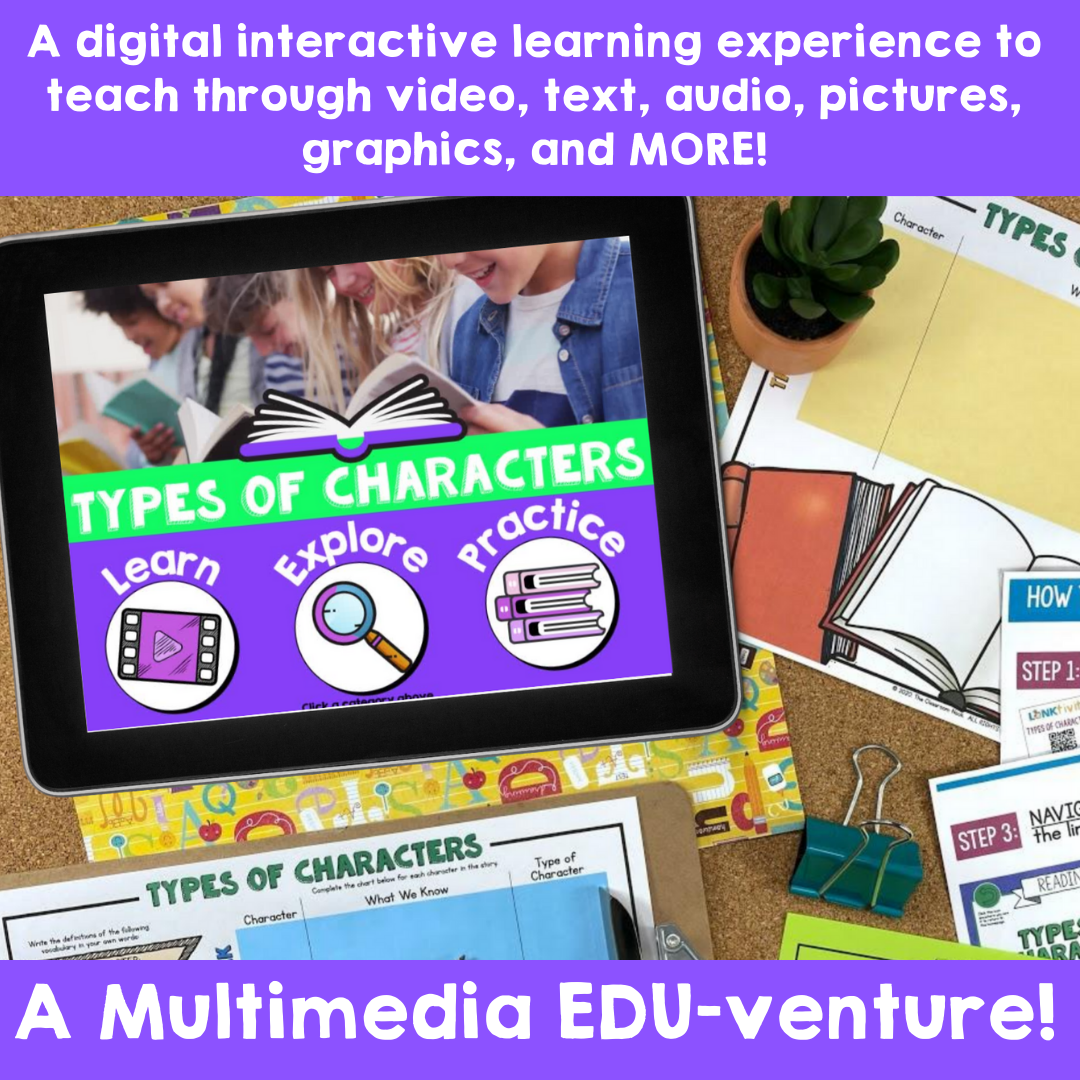 Figurative Language - Similes LINKtivity Digital Activity — THE ...