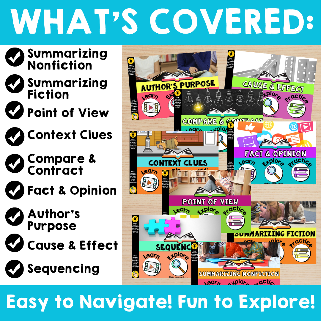 Figurative Language - Similes LINKtivity Digital Activity — THE ...