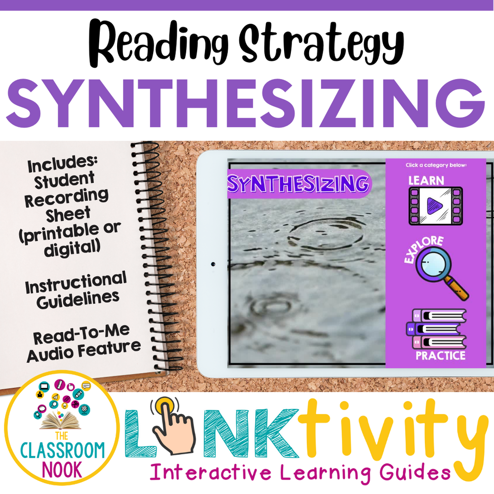 Synthesizing Reading Strategy Worksheets Crazy Hair Day Reading Lesson