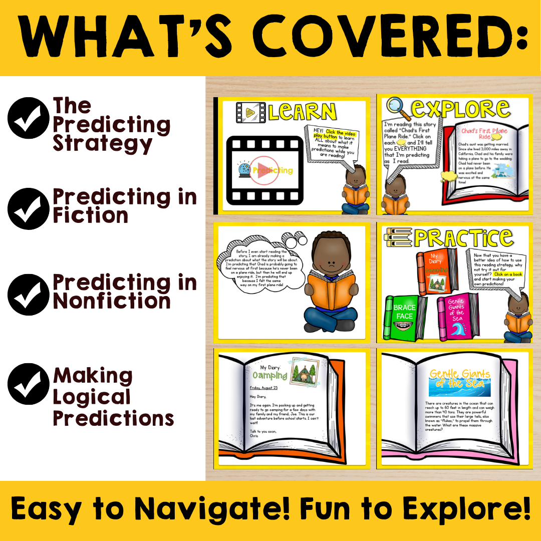 Reading Choice Boards for Fiction & Nonfiction Texts (Use with ANY Book ...