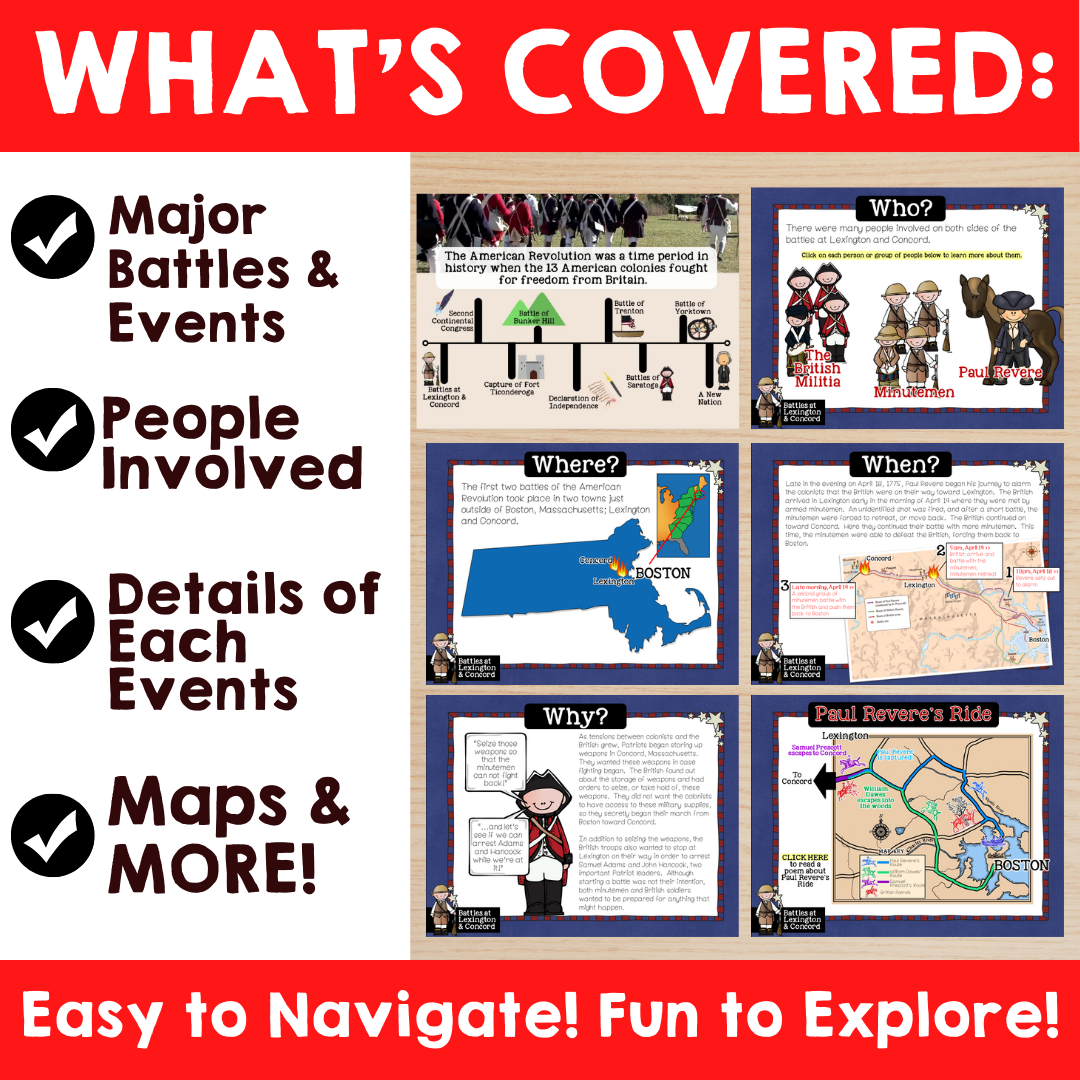 American Revolution: Taxes, Boston Massacre, Tea Party, Battles ...