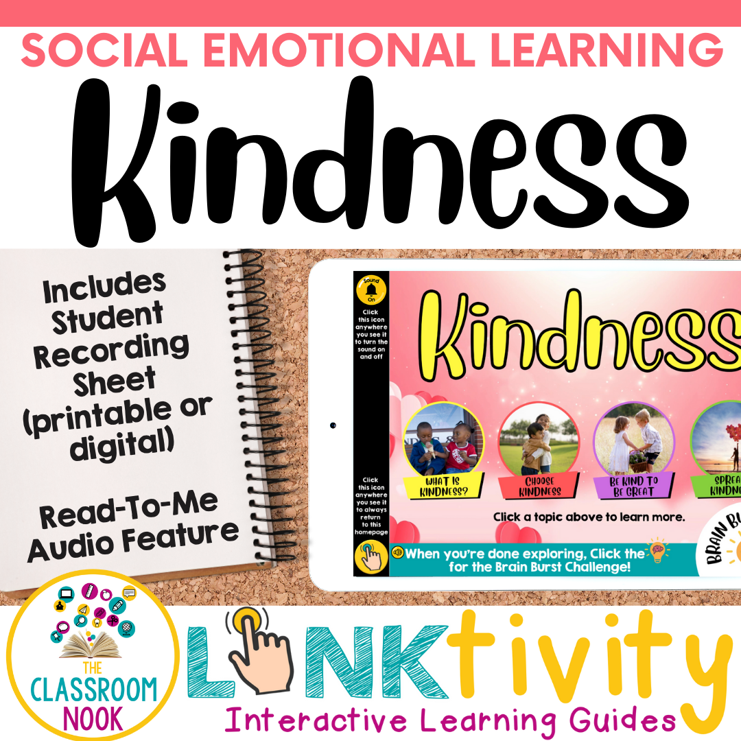 Mindfulness LINKtivity® | Social Emotional Learning (Mindful Actions ...