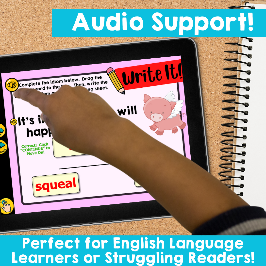 Figurative Language - Similes LINKtivity Digital Activity — THE ...