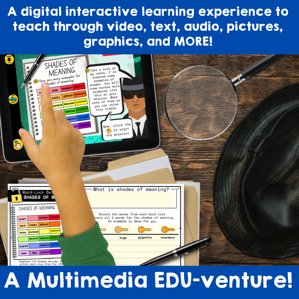 LITERACY CENTER GAMES: Synonym and Antonym Puzzles - Vocabulary ...