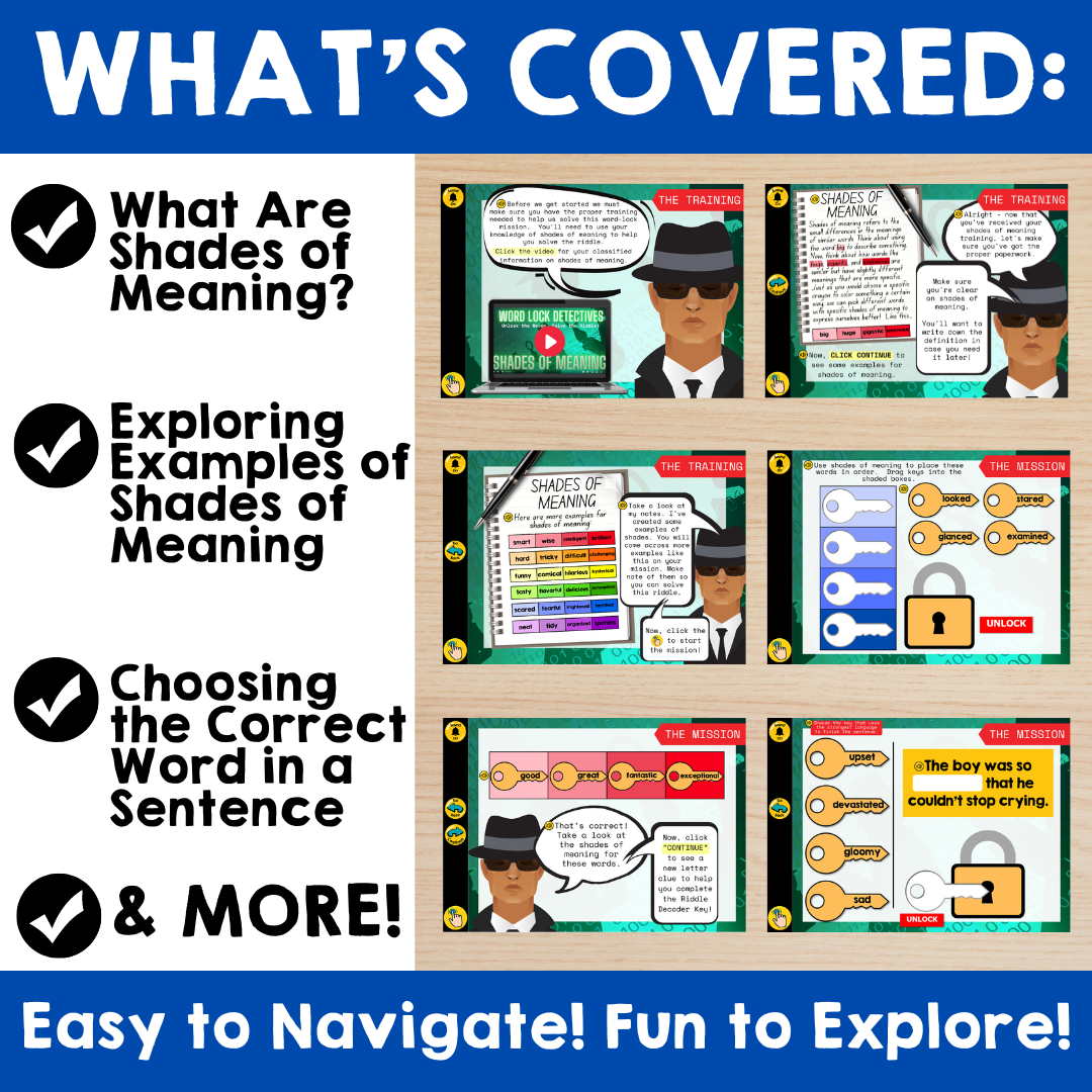 LITERACY CENTER GAMES: Synonym and Antonym Puzzles - Vocabulary ...