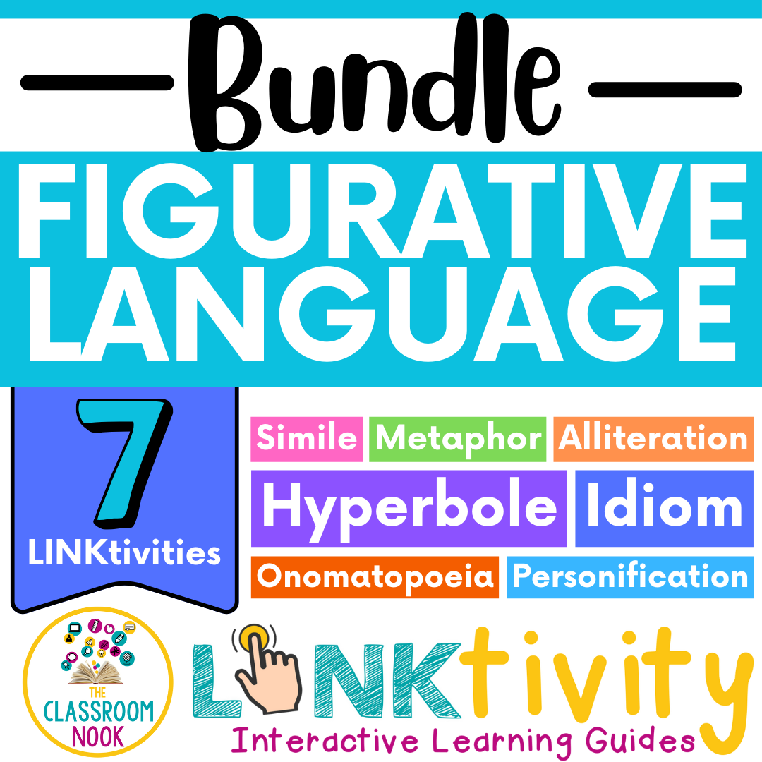 Figurative Language - Similes LINKtivity Digital Activity — THE ...